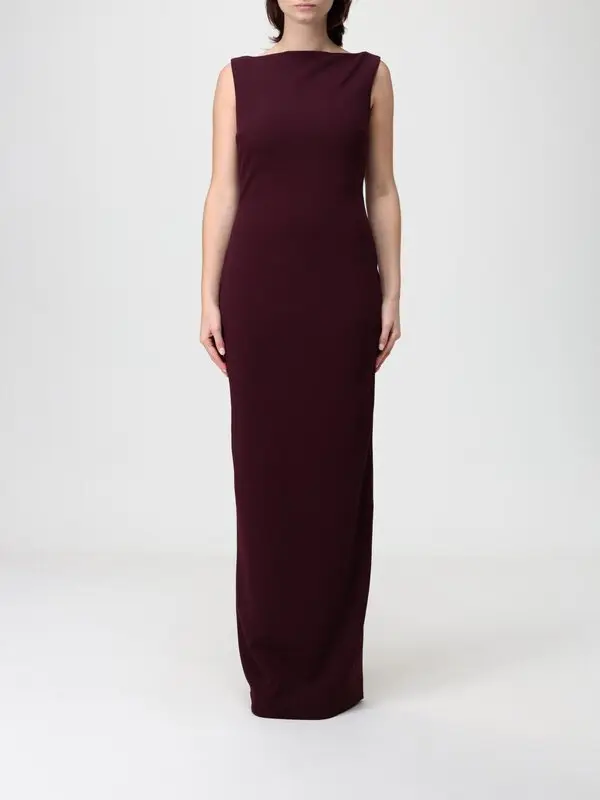 Solace London Sleeveless Maxi Dress - Red
