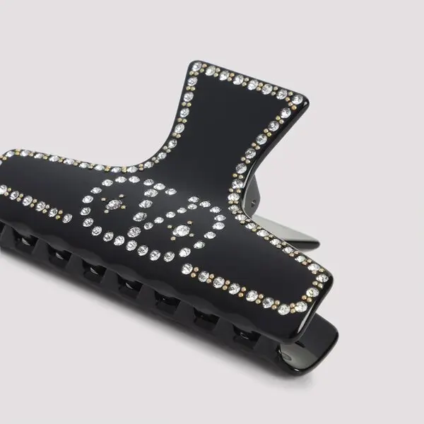 Valentino Garavani Resin Hair Clip With Embellishments
