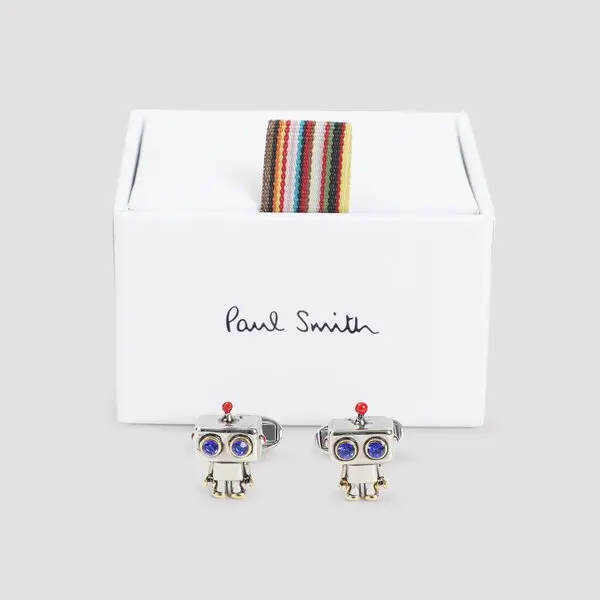 Paul Smith Robot Cufflinks - Silver