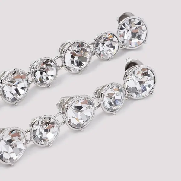 JEAN PAUL GAULTIER Long Diamond Pendant Earrings