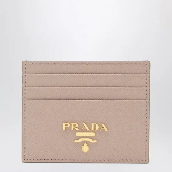 Prada Powder- Saffiano Cardholder