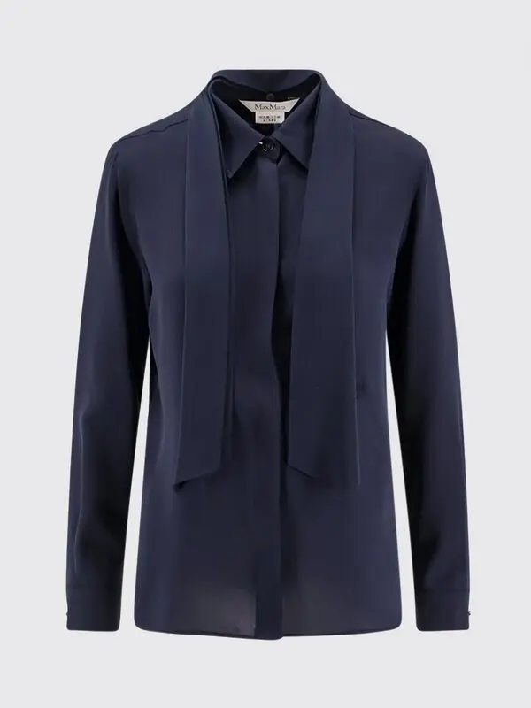 Max Mara Classic Collar Shirt - Blue