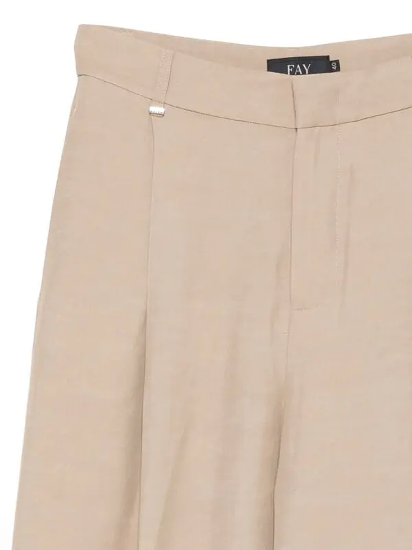 FAY Cotton Trousers - Multicolor