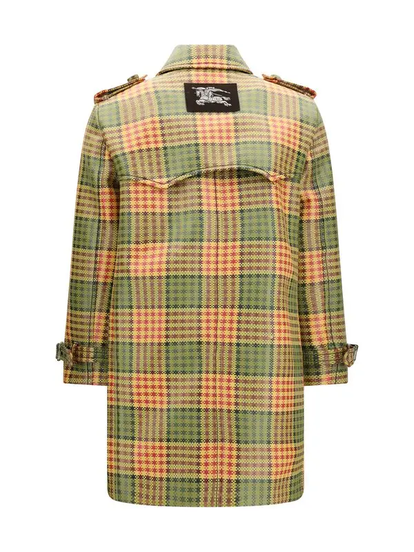 Burberry Summerside Check Trench Coat - Multicolor