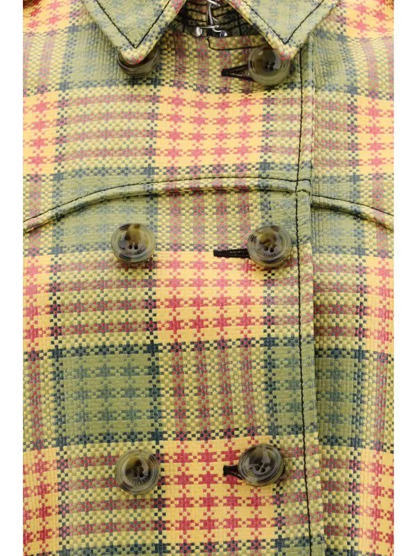 Burberry Summerside Check Trench Coat - Multicolor