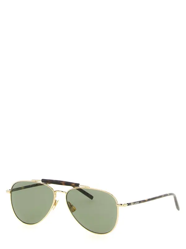 Saint Laurent Sl 864 Aviator Sunglasses - Multicolor