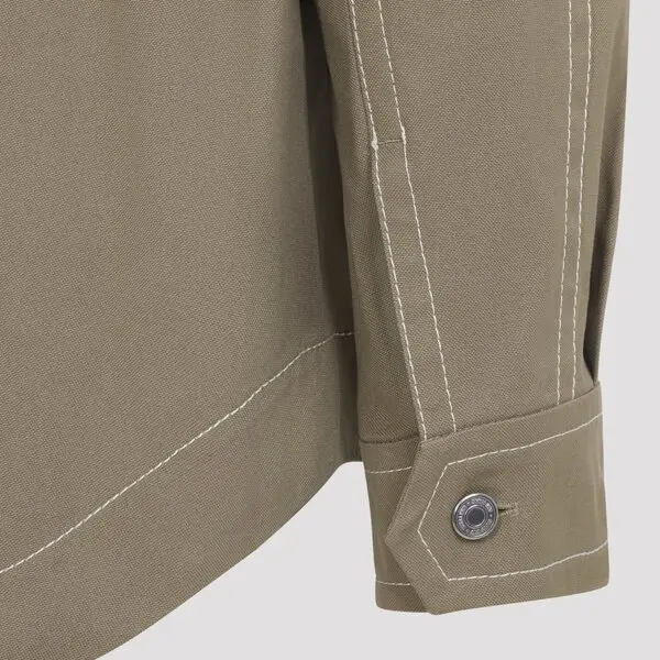 AMI Paris Worker Buttoned Jacket - Multicolor