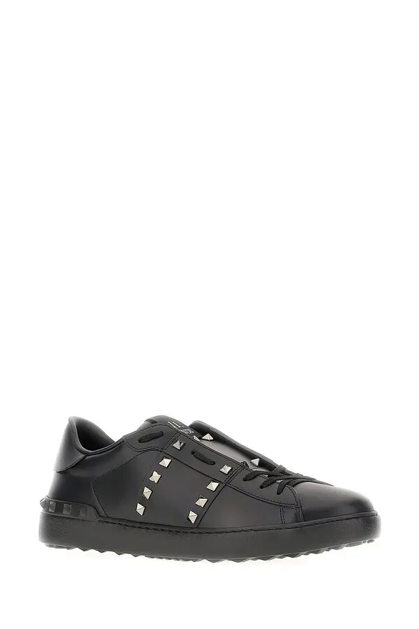 Valentino Garavani Studded Lace-up Sneakers