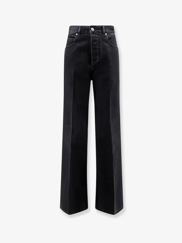 Bottega Veneta Denim Trousers - Black