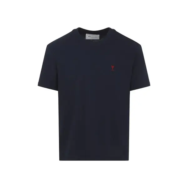 AMI Paris Classic Red T-shirt - Blue