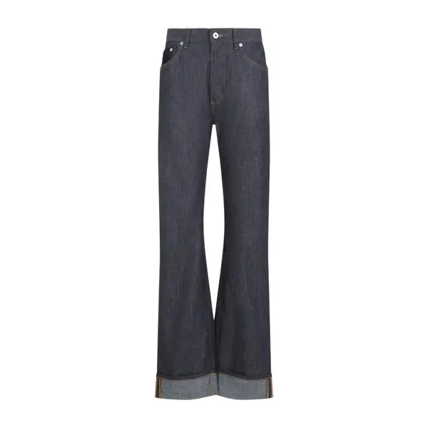 Bottega Veneta Intrecciato Pocket Jeans - Blue