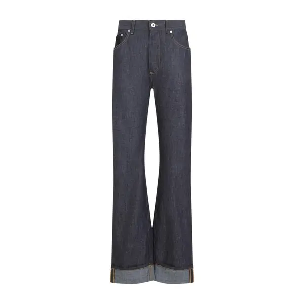 Bottega Veneta Intrecciato Pocket Jeans - Blue