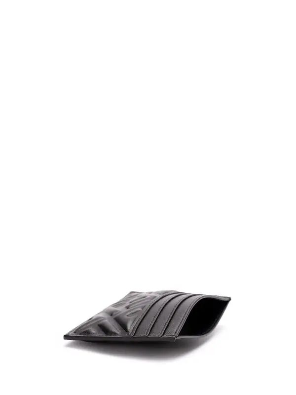 Fendi Ff Motif Nappa Leather Baguette Cardholder
