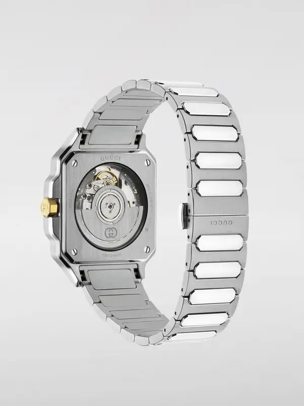 Gucci Watch Stainless Steel And Gold Tone