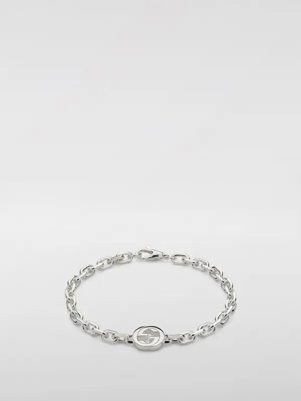 Gucci Interlocking G Chain Bracelet - Silver