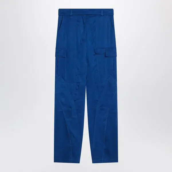 FERRAGAMO Electric Cargo Trousers - Blue
