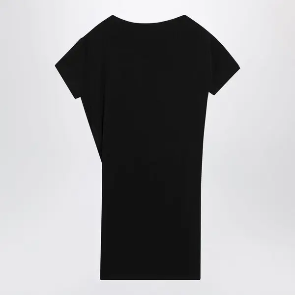 Jacquemus Mistral Viscose Jersey Dress - Black