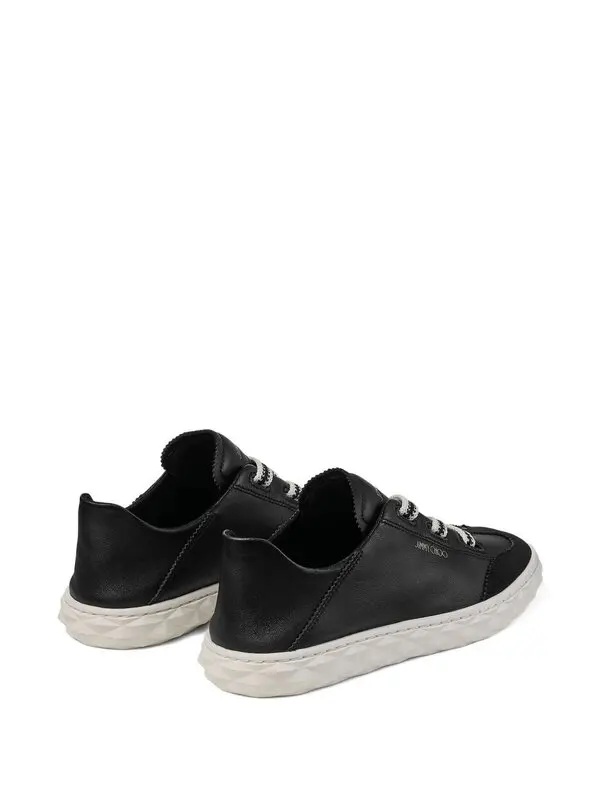 JIMMY CHOO Diamond Light Leather Sneakers - Multicolor