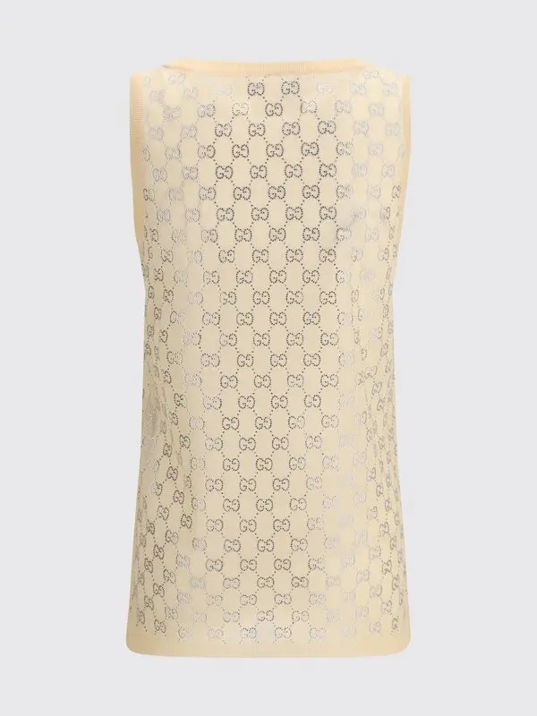Gucci Monogram Knit Tank Top