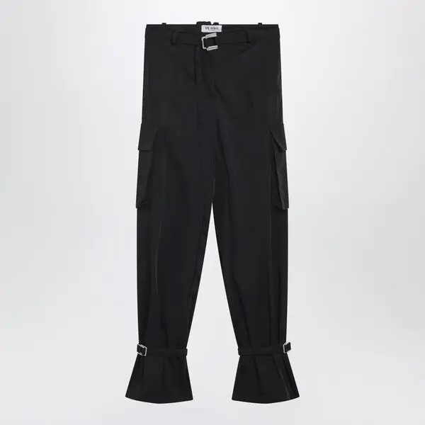 Attico Nylon Trousers - Black