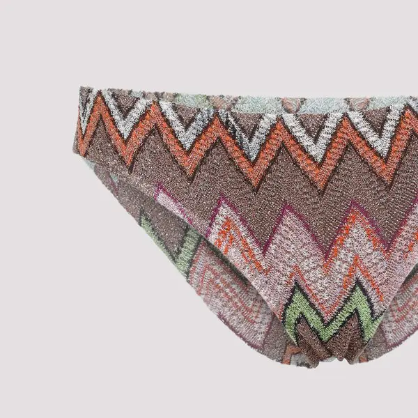 Missoni Viscose Lurex Zigzag Bikini - Multicolor