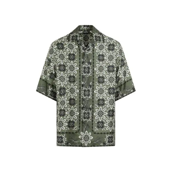 Etro Silk Boxy Shirt