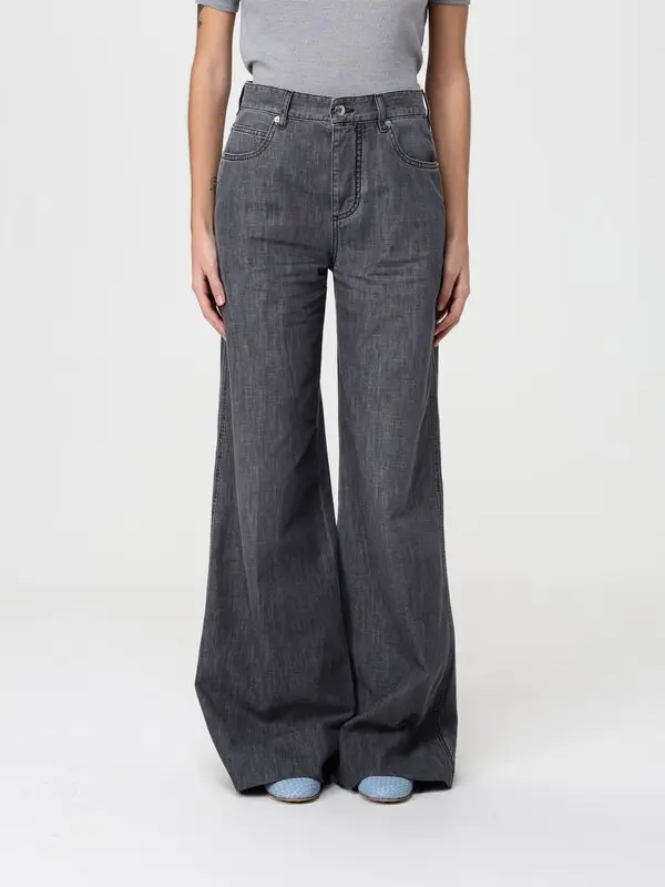 Bottega Veneta Wide-leg Jeans - Multicolor