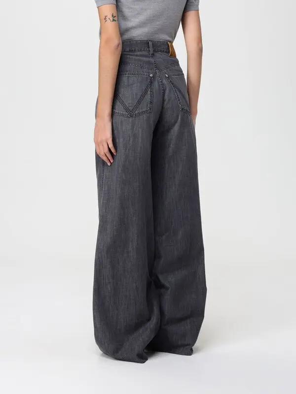Bottega Veneta Wide-leg Jeans - Multicolor