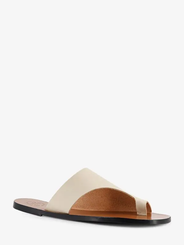 ATP ATELIER Rosa Leather Sandals - Multicolor