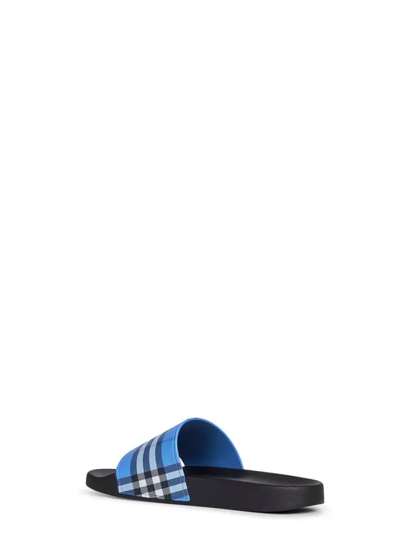 Burberry Rubber Check Slides