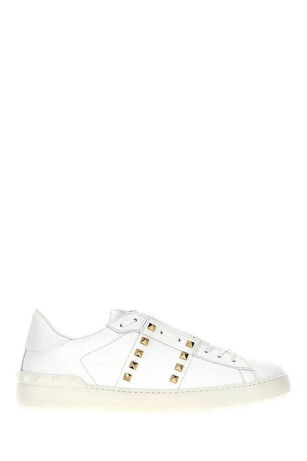 Valentino Garavani Studded Leather Sneakers - Multicolor