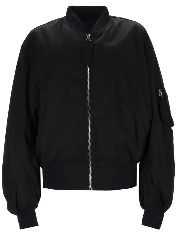 Attico Bomber Jacket - Black