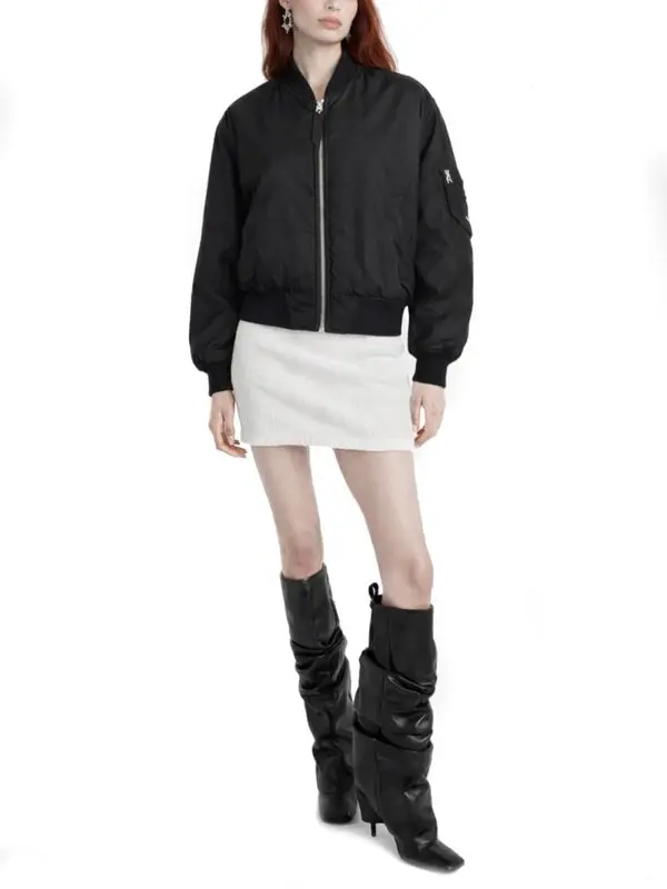 Attico Bomber Jacket - Black