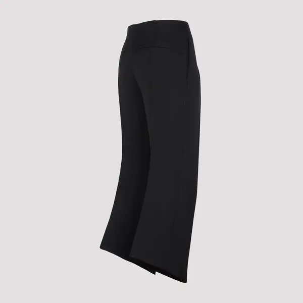 Bottega Veneta Wool Curved Shape Pant - Black