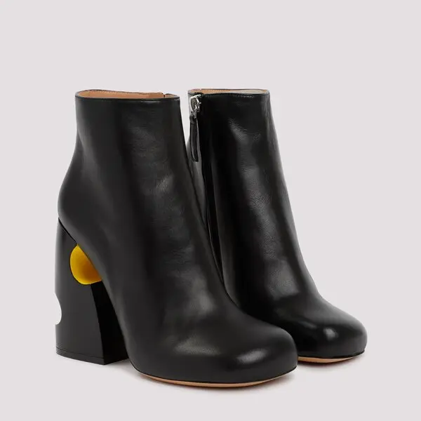 Off-White Pop Bulky Nappa Ankle Boot