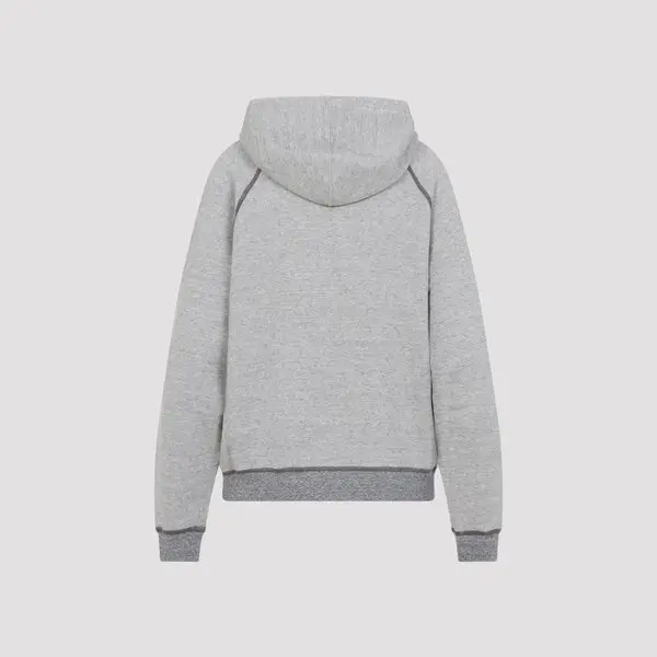 Chloé Cotton Blend Hoodie With Logo Detail
