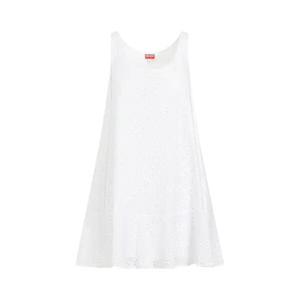 Kenzo Broderie Anglaise Mini Dress