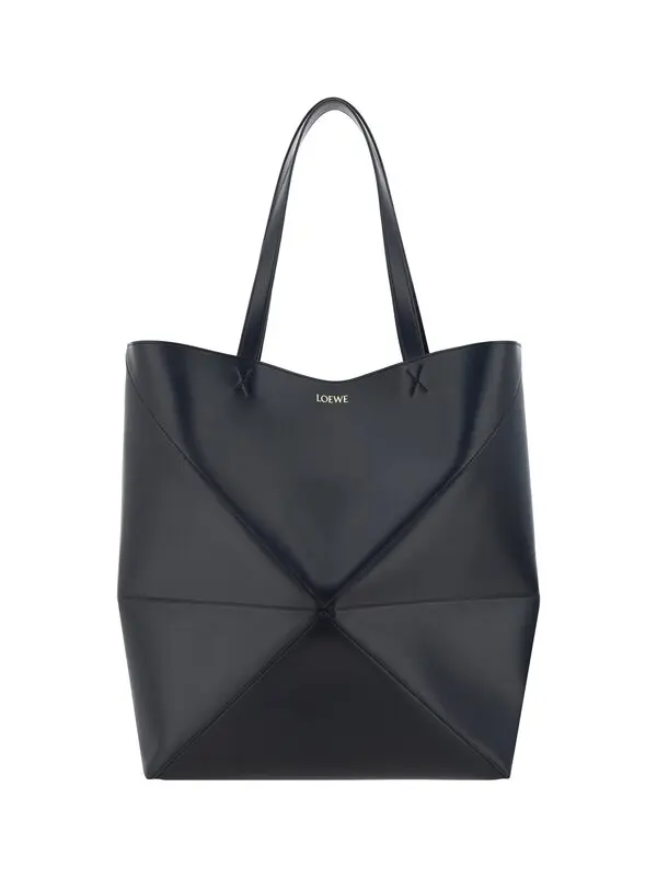 Loewe Puzzle Xl Shoulder Bag - Black