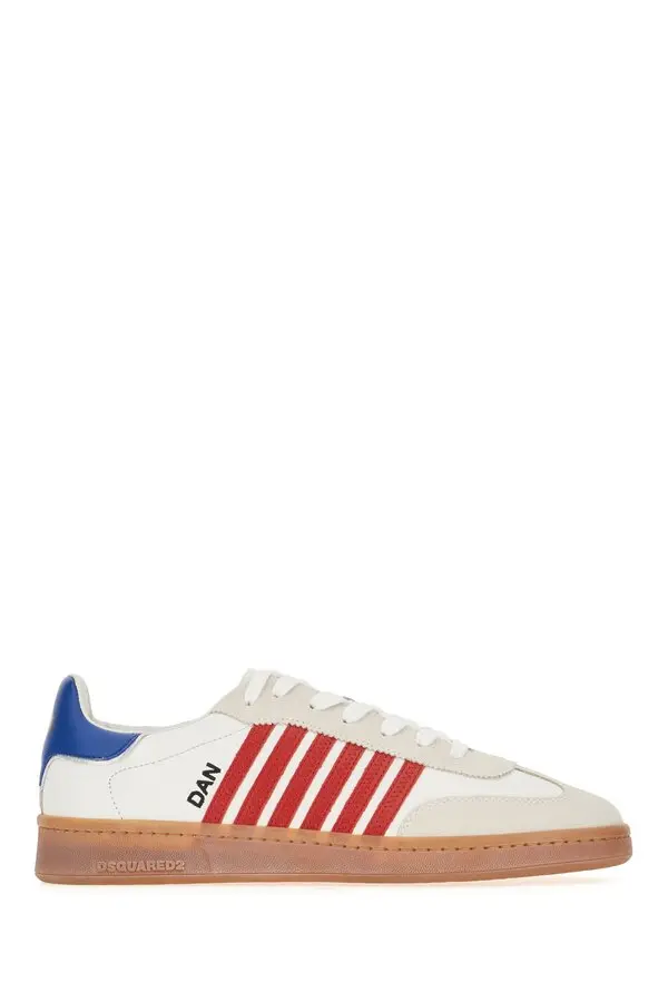 Dsquared2 Sneakers With Red Stripes - Multicolor