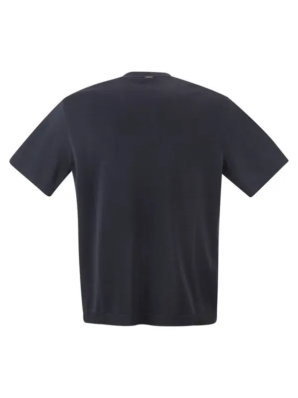 Herno Cotton Jersey T-shirt - Blue