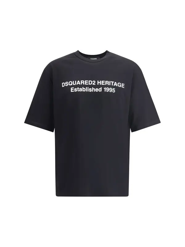 Dsquared2 Logoed T-shirt - Black