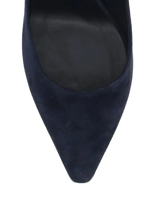 JIMMY CHOO Romy 85 Suede Pumps - Blue