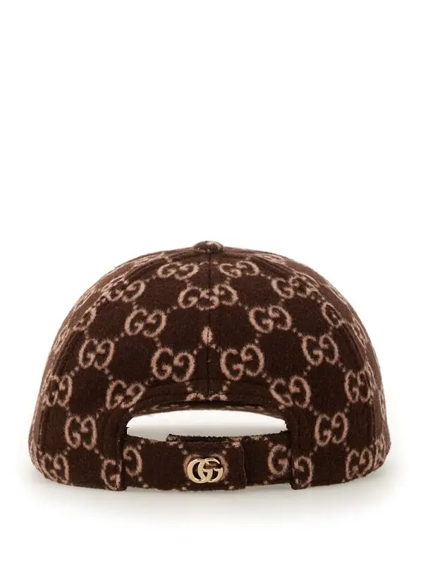 Gucci Gg Wool Baseball Hat