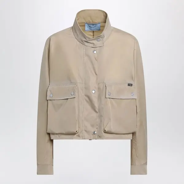 Prada Short Re-nylon Raincoat