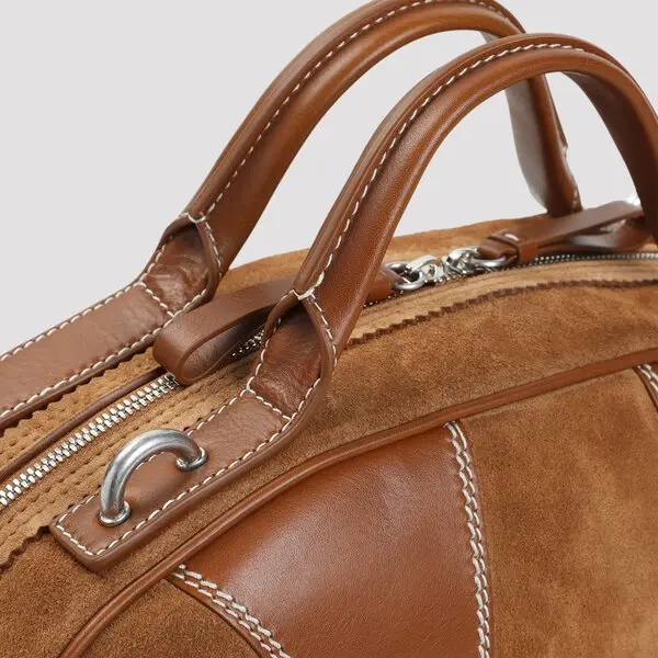 Dries Van Noten Calf Leather And Cow Leather Bag