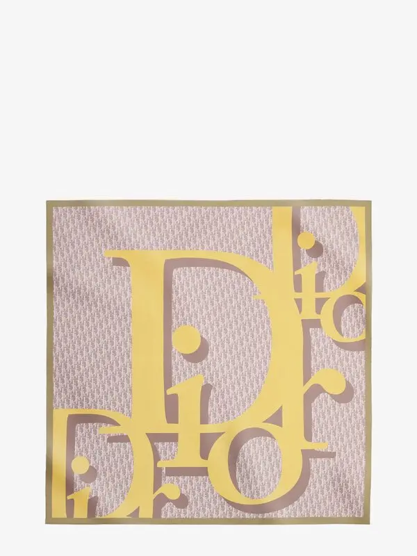 Dior Infini 70 Squared Silk Scarf - Multicolor