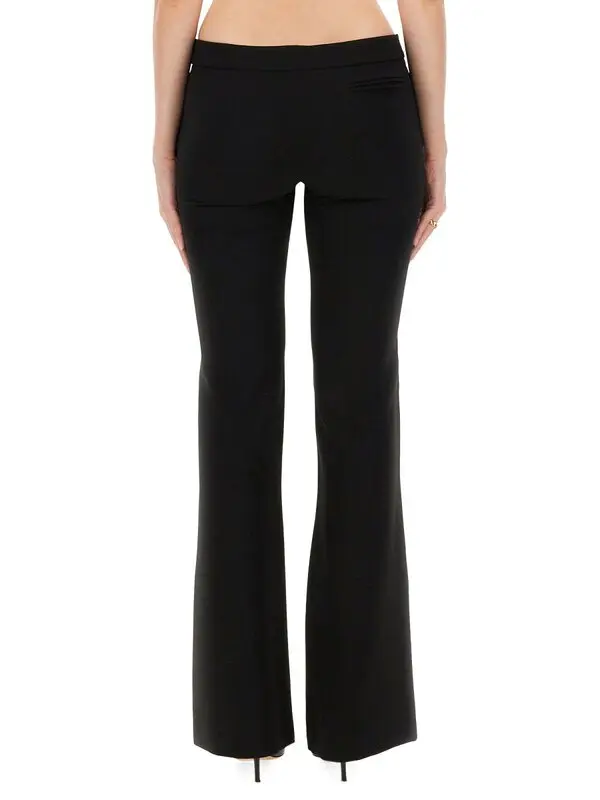 Moschino Crepe Tailored Flare Trousers