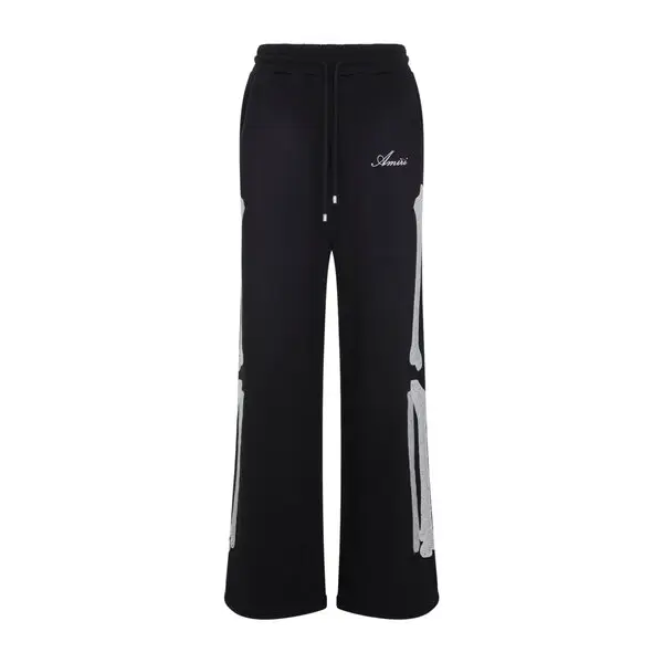 Amiri Bones Oversized Sweatpants - Black