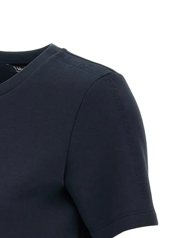 Max Mara Mmnancy' Crewneck T-shirt - Blue