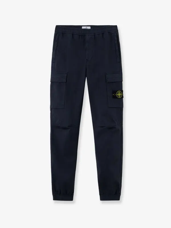 Stone Island Organic Cotton Cargo Trousers - Multicolor